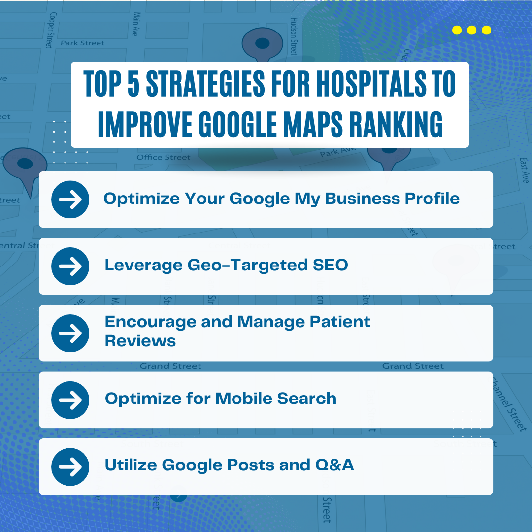 Top 5 Strategies for Hospitals to Rank Higher on Google Maps - Vispan ...